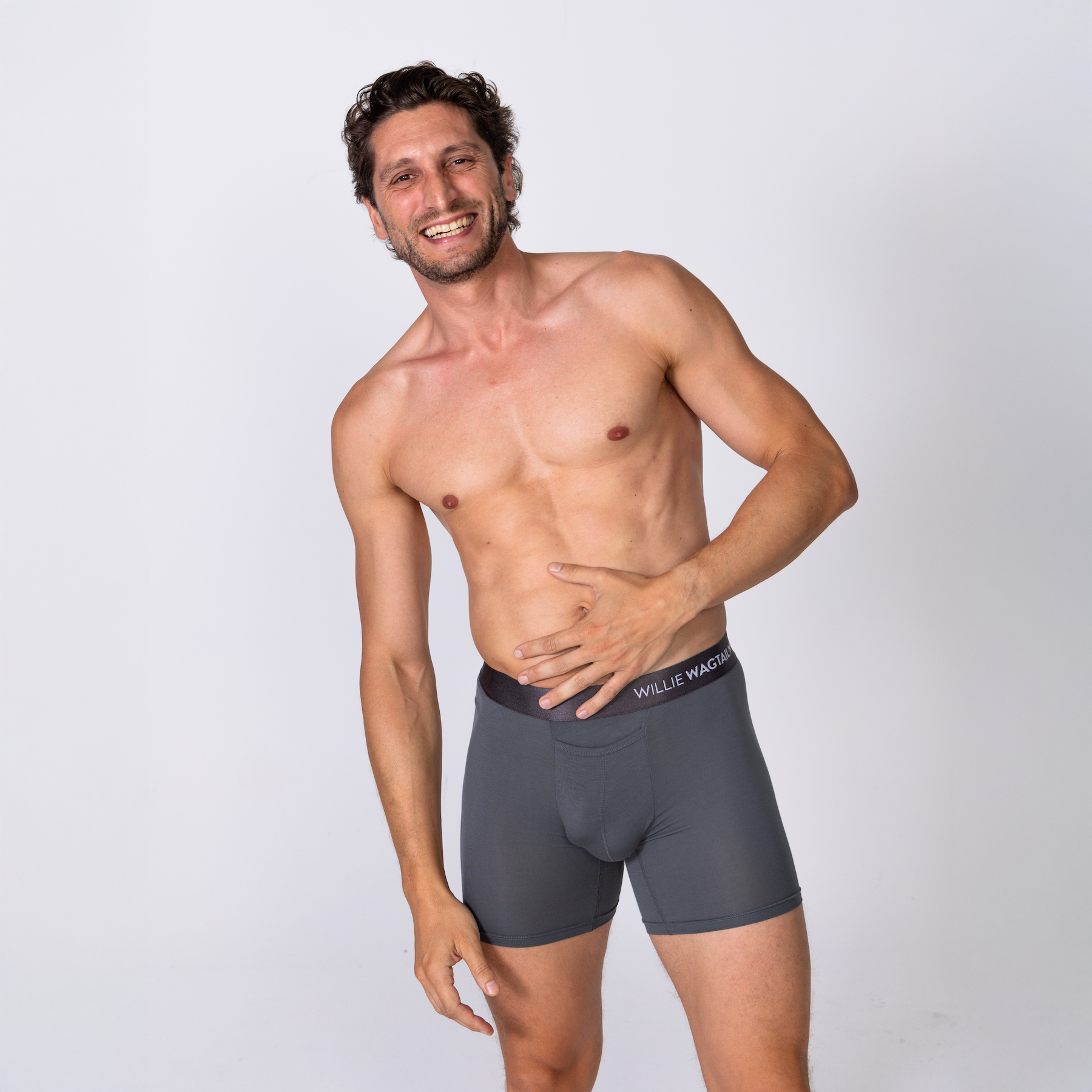 Grey Slate - Boxer Briefs – Willie Wagtail