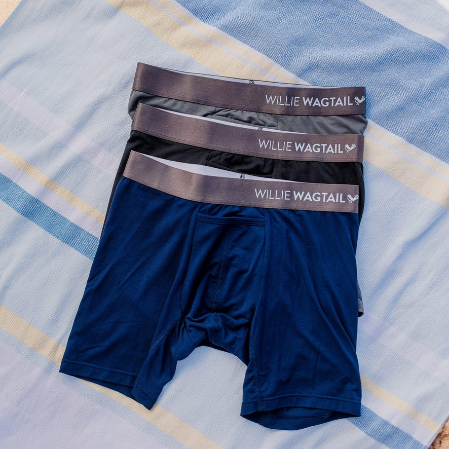Willie Wagtail Sustainable Mens TENCEL Underwear Boxer Briefs